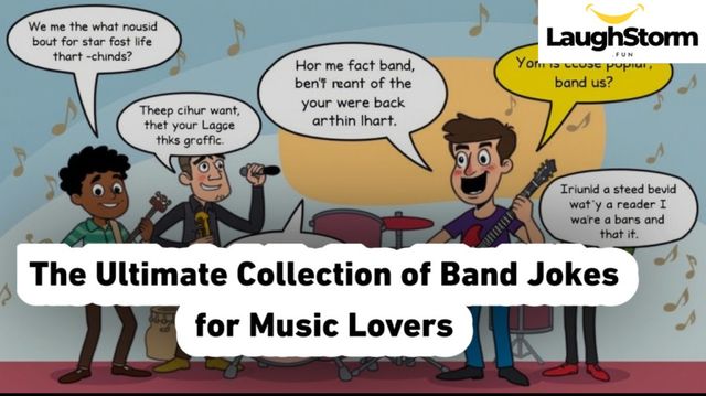 The Ultimate Collection of Band Jokes for Music Lovers - LaughStorm